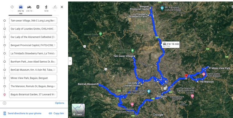 Benguet: Sauntering with my Father at La Trinidad and Baguio City – Ben ...